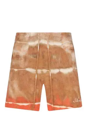 Amiri Tie-dye Shorts - Orange