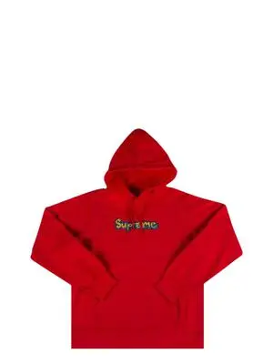 Supreme Gonz Logo Hooded Sweatshirt - Red