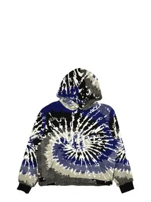 Amiri Tie Dye Polar Fleece Hoodie - Multicolor