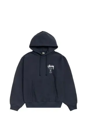 StÜssy World Tour Hoodie - Blue