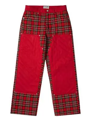ERIC EMANUEL Ee Quilted Flannel Pant - Red