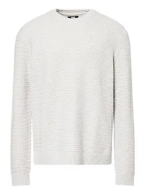 Paige Textured Knitted Jumper - Tailwind