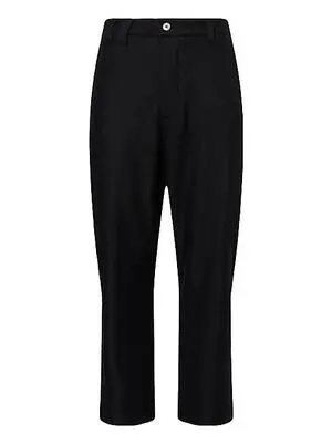 THE ELDER STATESMAN Pashmina Norm Wide-leg Trousers - Black