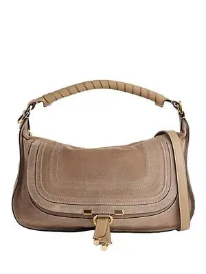 Chloé Marcie Medium Hobo Bag - Boyish Brown