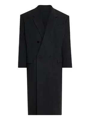 MAGLIANO Lungomare Double-breasted Overcoat - Dark Grey