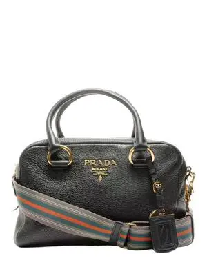 PRADA 2015-2025 Leather Tote Bag