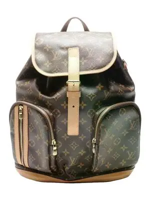 LOUIS VUITTON Sac A Dos Bosphore Monogram Zip Backpack - Brown