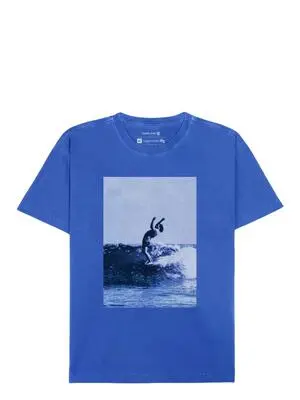 OSKLEN Graphic-print T-shirt - Blue
