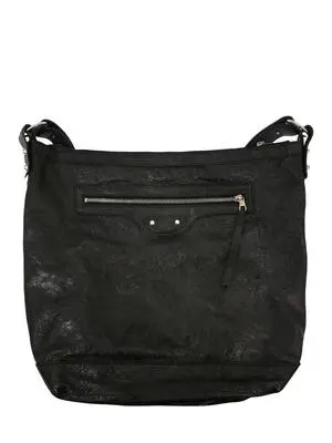 Balenciaga 2012 Day Leather Shoulder Bag - Black