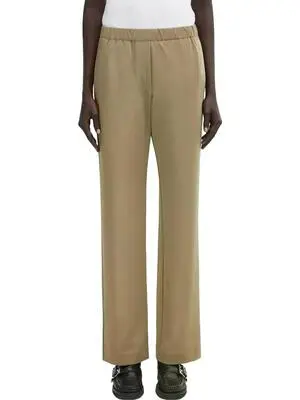 SAMSOE SAMSOE Straight Leg Trousers - Neutrals