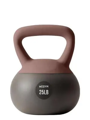 WEGYM 25lb Soft Kettlebell - 25lb - Rose