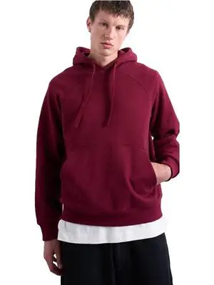 TOPMAN Boxy Cotton Blend Hoodie