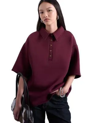 TOPSHOP Oversized Polo