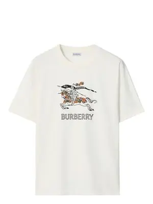 Burberry Cotton Ekd T-shirt - White