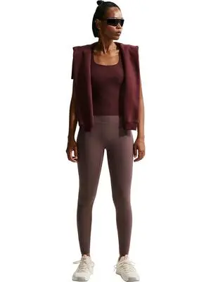 Nike Zenvy High-waisted 7/8 Leggings - Purple