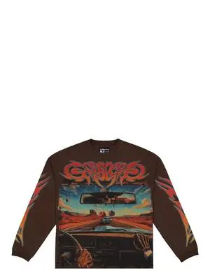 GODSPEED On The Run Long Sleeve T-shirt - Mocha