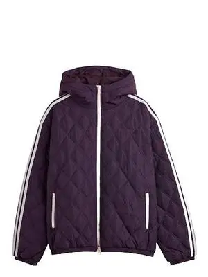 Adidas Wales Bonner Quilted Jacket - Shadow Maroon