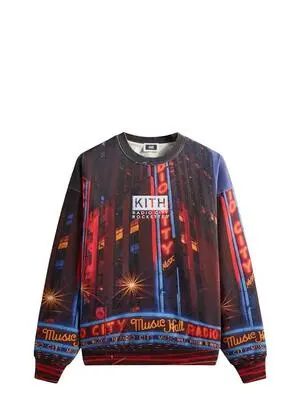 Kith Kithmas The Radio City Rockettes Nelson Crewneck Sweatshirt - Black