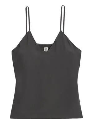 TOTEME Crepe Camisole - Dark Gray
