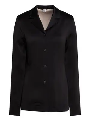 TOTEME Satin-crepe Shirt - Black