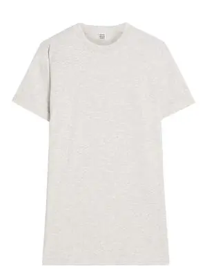 TOTEME Cotton-jersey T-shirt - Light Gray