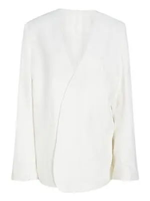 TOTEME Twill Blazer - White