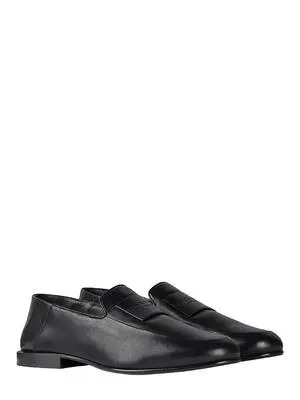 Givenchy Leather Slip-on Loafers - Black