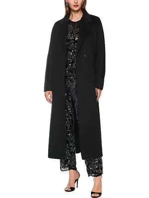 MARC CAIN Wool Coat - Black