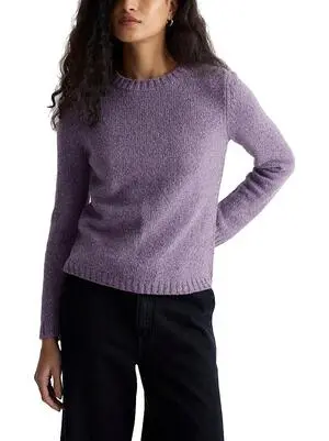 SEASALT CORNWALL Dawson Pick Sweater Grape Thistle