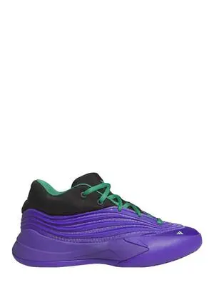 Adidas Dame 10 Bucks Throwback Sneakers - Purple Rush/core Black/court Green
