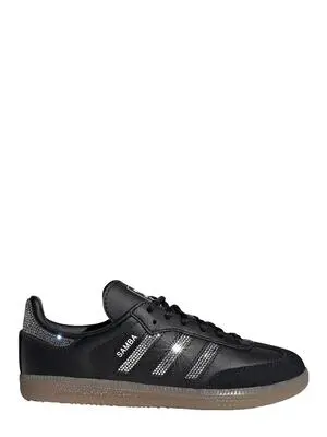 Adidas Samba Og Rhinestone Sneakers - Core Black/silver Metallic