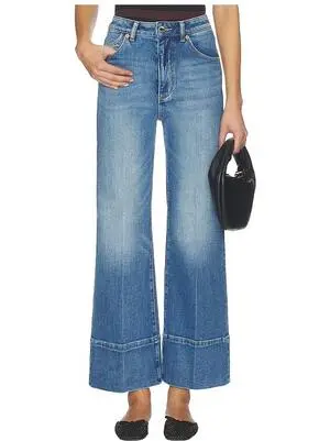 Rolla's Sailor Scoop Straight Jeans - Iris Blue