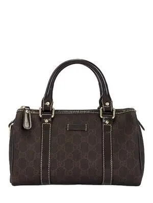 FWRD RENEW Gucci Joy Boston Bag - Brown