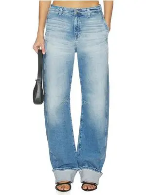 Ag Mercer High-rise Barrel Extended Jeans - Route 49