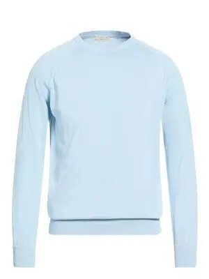 FILIPPO DE LAURENTIIS Lightweight Knit Crewneck Sweater - Blue