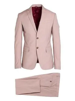TRUSSARDI Suit Size Polyester, Viscose - Pink