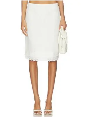 Magda Butrym Mini Pencil Skirt - White