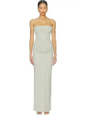 MAYGEL CORONEL Gorgonia Dress - Sage
