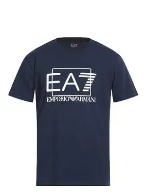 EA7 T-shirt Size Cotton, Elastane - Navy