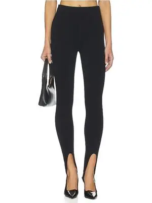 SEROYA Kelsey Stirrup Legging - Black