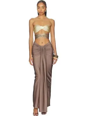 BAOBAB Giselle Maxi Dress - Terra
