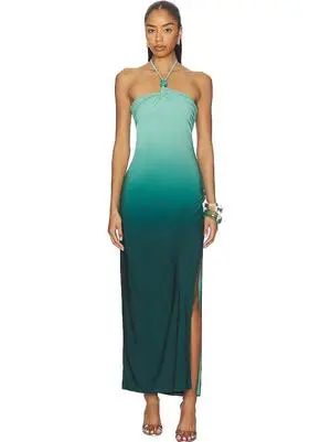 BAOBAB Bari Maxi Dress - Green Lagoon