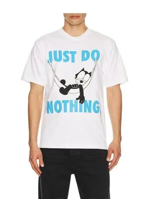 MARKET X Felix The Cat Do Nothing Tee - White