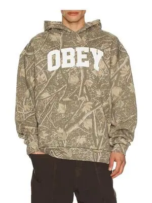 Obey Collegiate Hoodie - Deadwood Tree Camo
