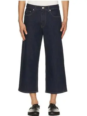 Tommy Hilfiger Jaimie Relaxed Straight Crop Jeans - Denim Dark