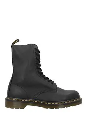 Dr. Martens 1490 Virginia Leather Ankle Boots - Black