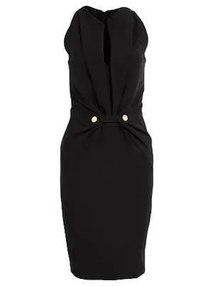 LIU •JO Mini Bodycon Dress - Black