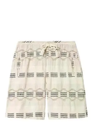 MARANT Deliann Patterned Shorts - Neutrals