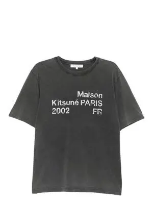 Maison Kitsuné 2002 Faded T-shirt - Grey