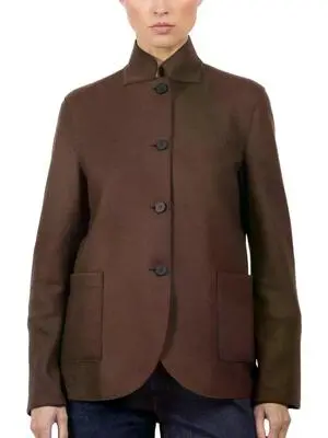 Harris Wharf London Single-breasted Jacket - Brown